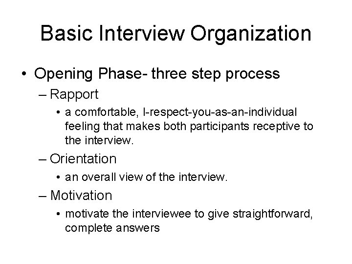Chapter 7 Basic Information for All Types of