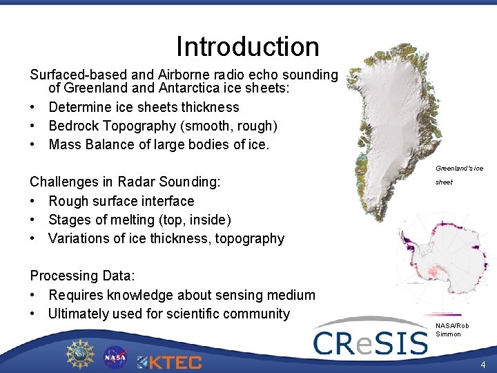 Automatic Ice Thickness Estimation from Polar Subsurface Radar