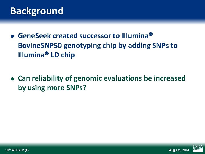Increasing the number of SNPs used in genomic