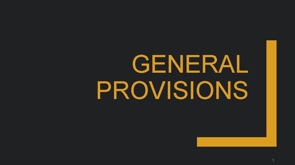 GENERAL PROVISIONS 1 DEFINITIONS Tour operator means any