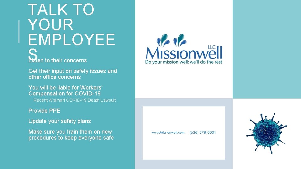 COVID19 AND HR BEST PRACTICES www Missionwell com