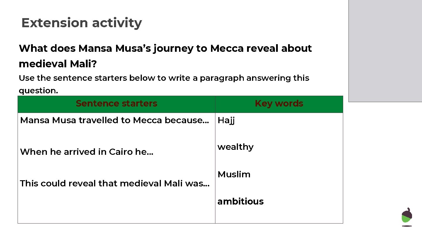 Mansa Musa Travels to Mecca History Lesson 2