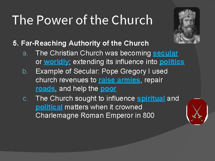 Unit 3 The Middle Ages OBJECTIVE HOW THE