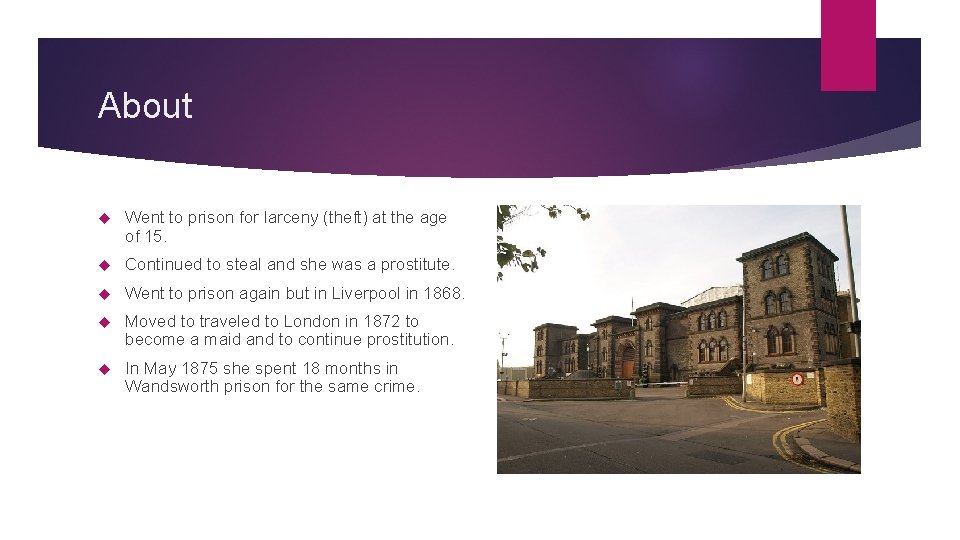 Kate Webster Irish Murderer AERIAH BULLARD MRS VANCE