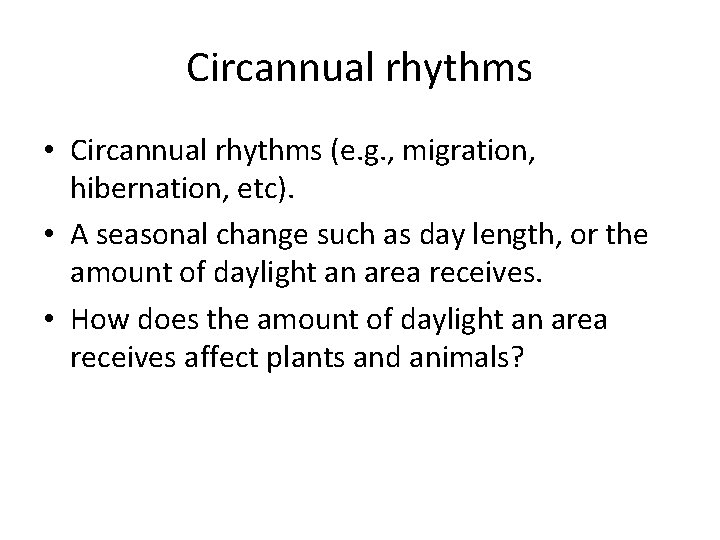 LEARNING GOAL Use data to build a conceptual