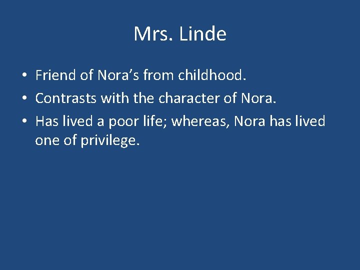 A Dolls House by Henrik Ibsen An Overview
