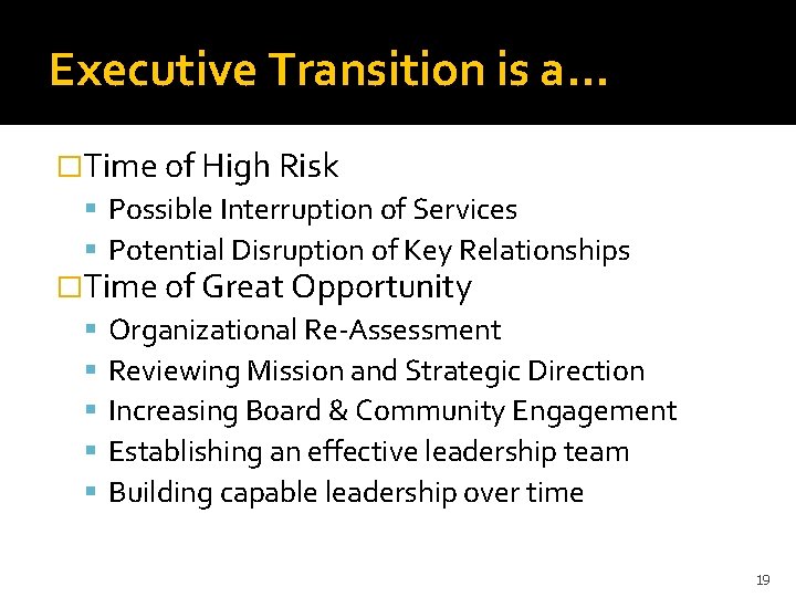 Logo Succession Planning and Leadership Transition with Bryan