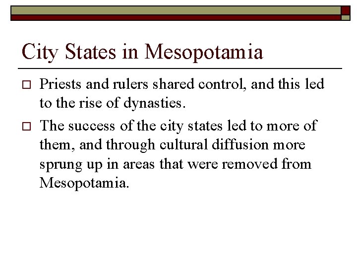 Ancient Mesopotamia Ch 1 3 2 1 Origins