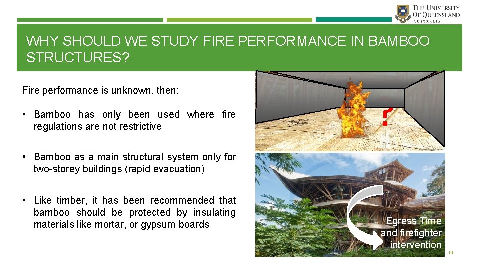The University of Queensland Bamboo Fire Research Program