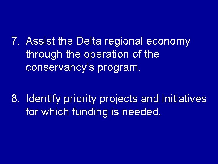 Delta Conservancy Coequal Responsibilities Public Resources Code Section