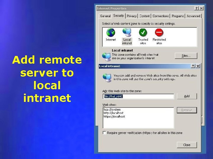 Session IV hal FILE Bug Spray Workstation Installation