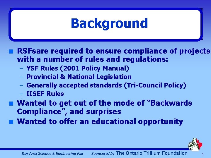 BASEF Bay Area Science and Engineering Fair http