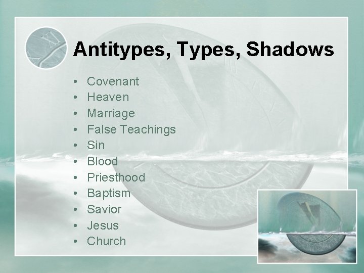 Revelation of the Mystery Timeline Antitypes Mystery of