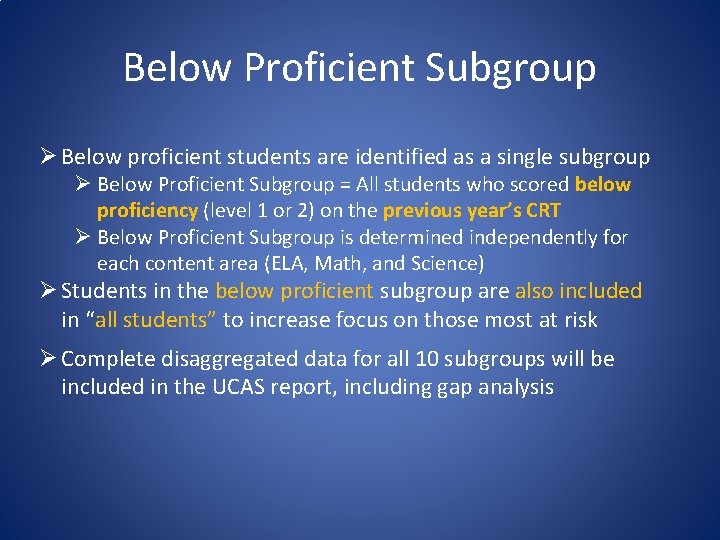 Changes to Utahs Accountability System 2 Point Structure