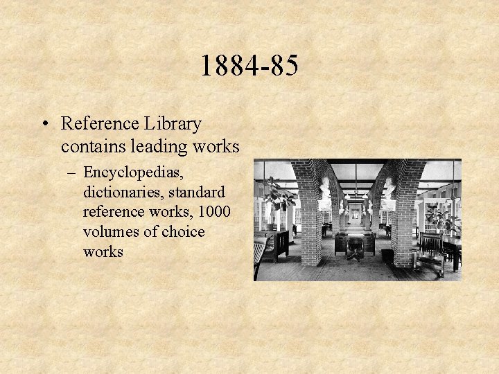 The History of the University Library Public History