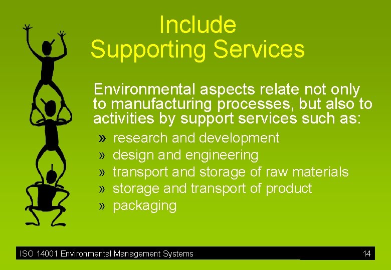 ISO 14001 4 3 1 ENVIRONMENTAL ASPECTS Lesson