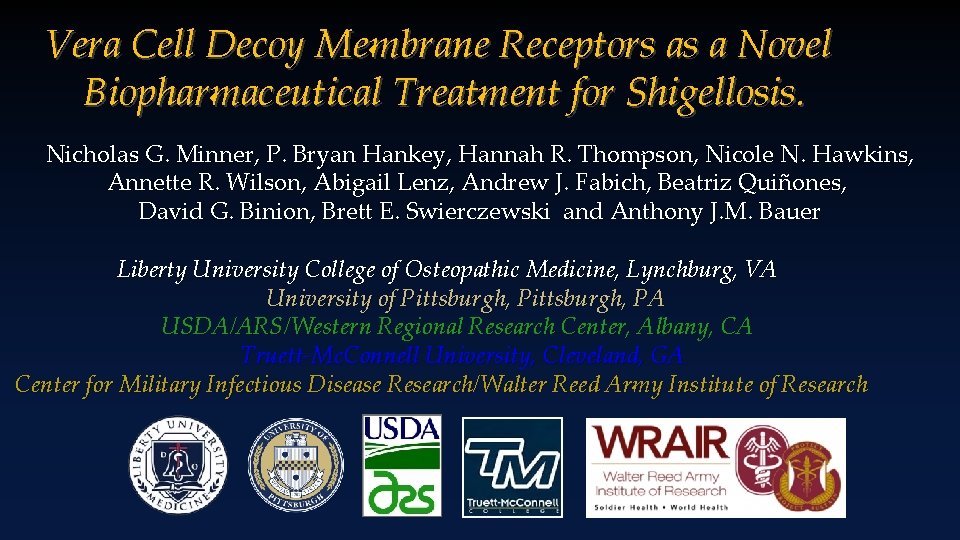 Vera Cell Decoy Membrane Receptors as a Novel