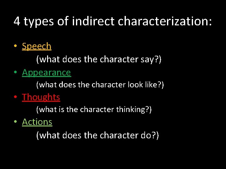 Narrative Analysis For short stories and novels Plot