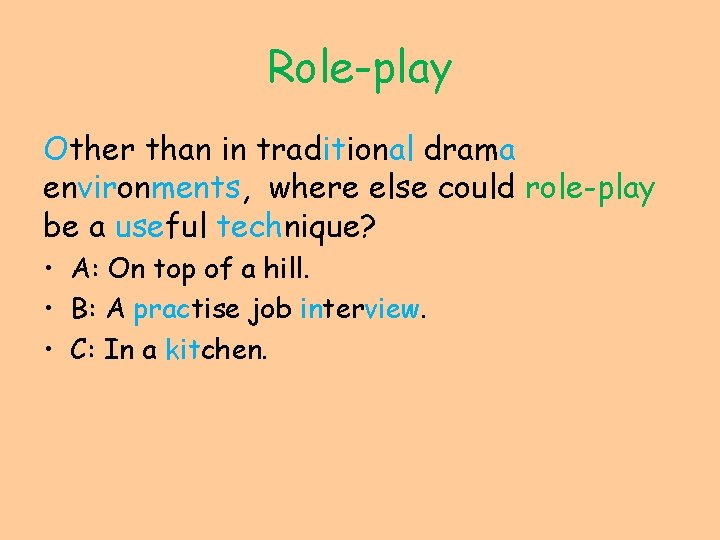 Skills Objectives Lesson 1 From a starting object
