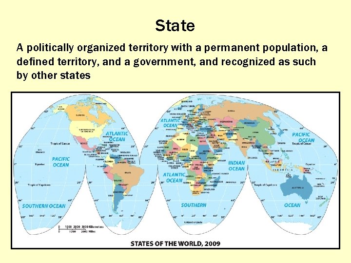 POLITICAL GEOGRAPHY Chapter 8 Thinking Geographically Imagine you
