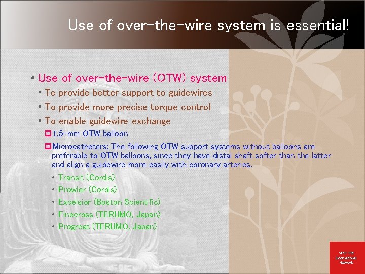 Antegrade Guidewire Basics Guidewire Tip Shaping Escalation Strategies