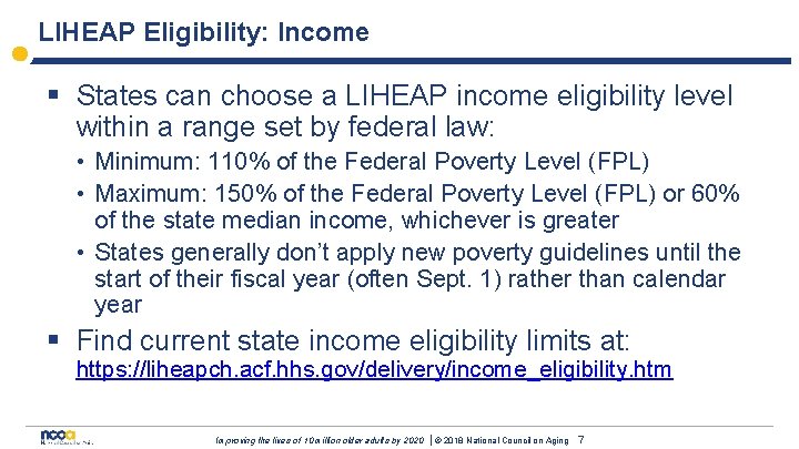 Benefits 101 The Low Income Home Energy Assistance