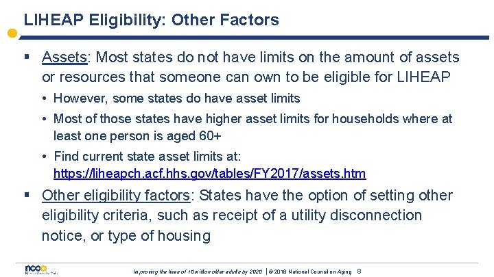 Benefits 101 The Low Income Home Energy Assistance