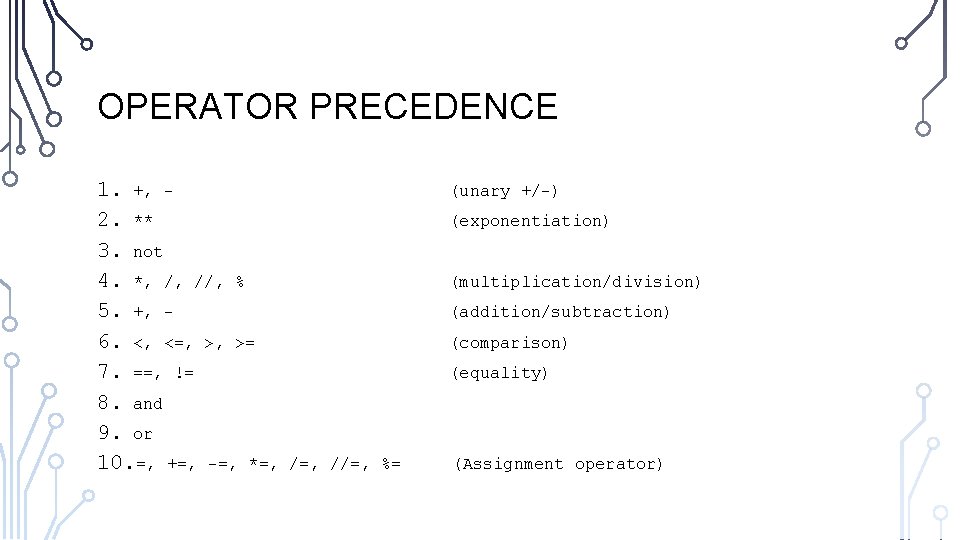 CHAPTER 4 SELECTIONS ACKNOWLEDGEMENT THESE SLIDES ARE ADAPTED