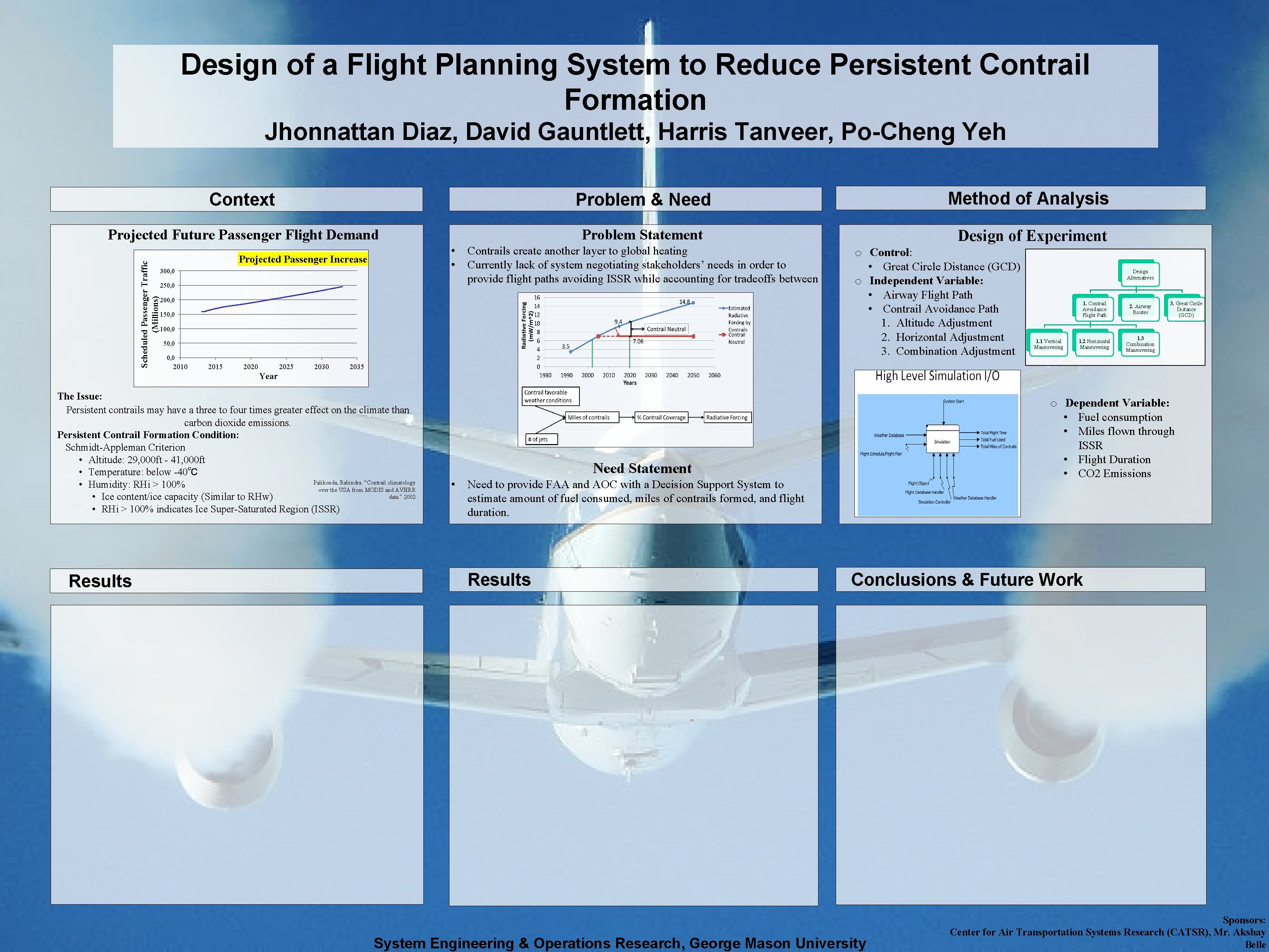 Design of a Flight Planning System to Reduce