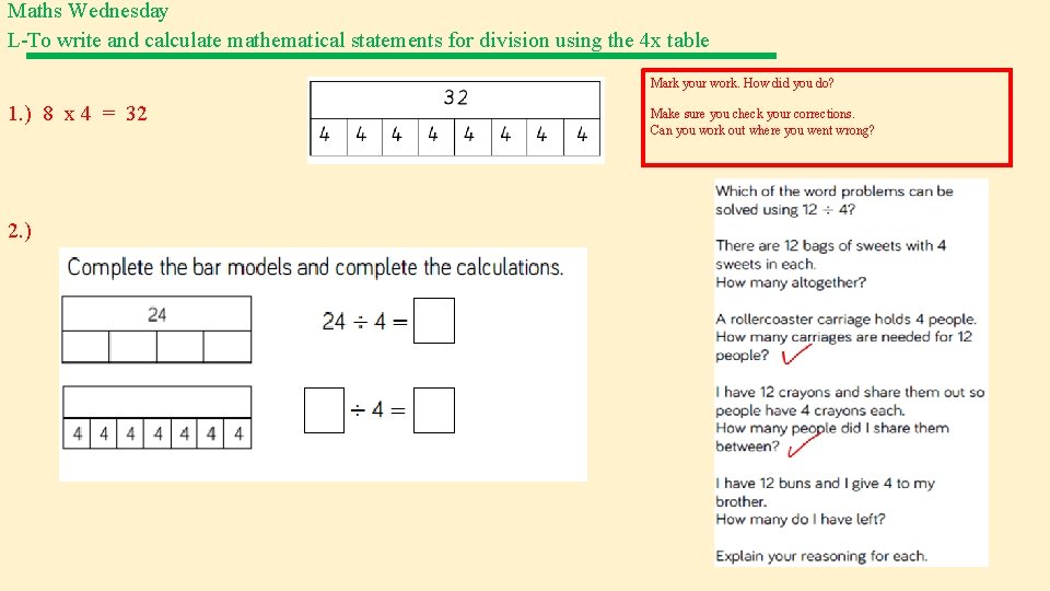 Year 3 Week 1 Home Learning Wednesday Spelling