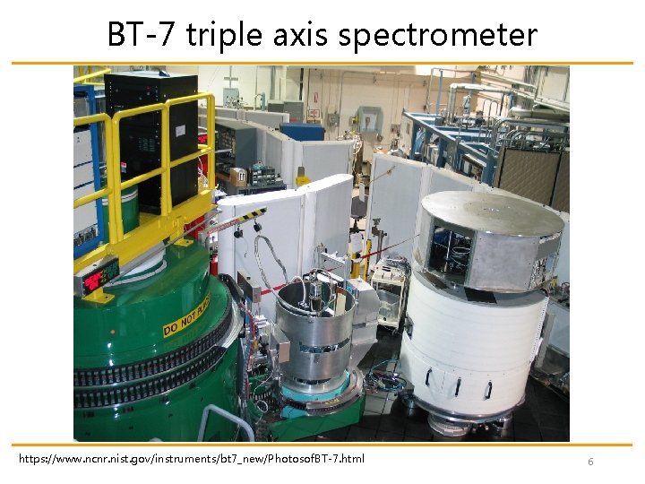 BT7 Magnetic scattering in Ferromagnetic La 0 7