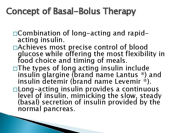 Optimizing Blood Glucose Control Comprehensive Management of Type