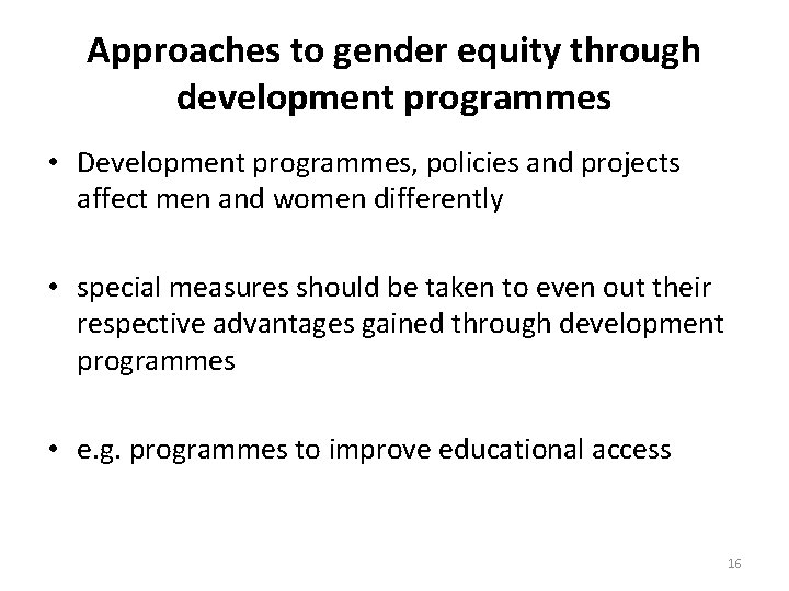 Human Rights and Gender Equality in Sustainable Development