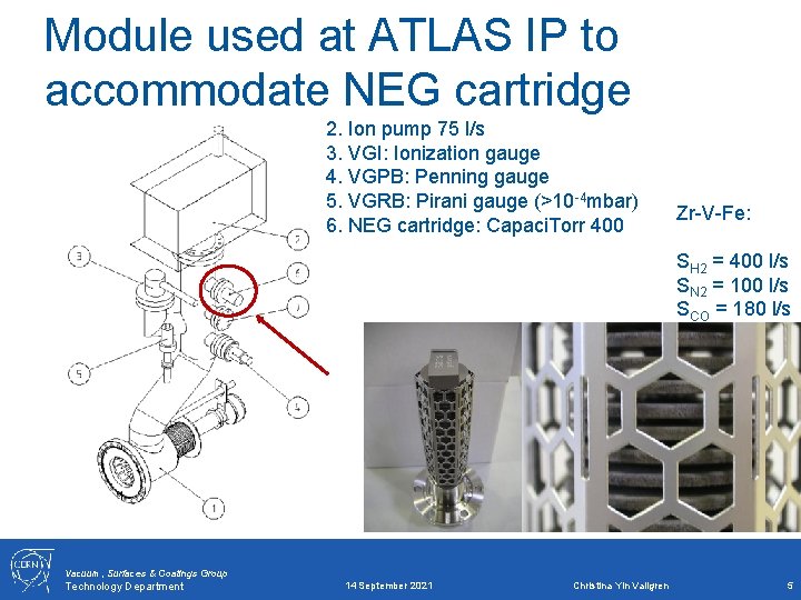 NEG cartridges to create pressure bumps for MD