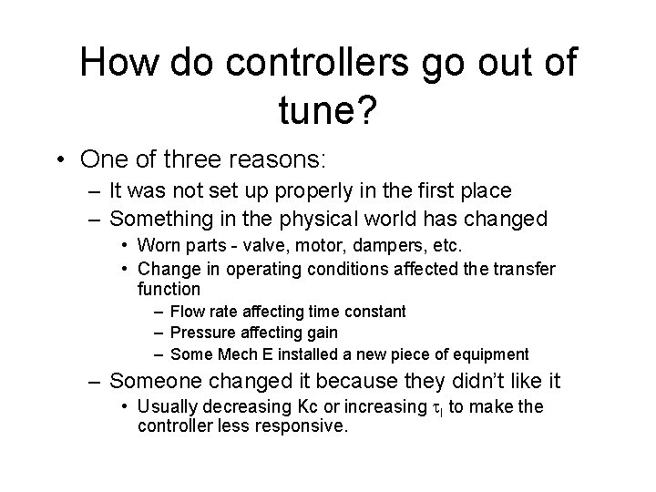 Feedback Control Roundup Part 2 How do controllers