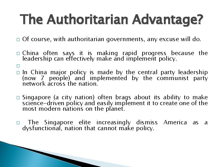 Policy Making In America Can It Work Better