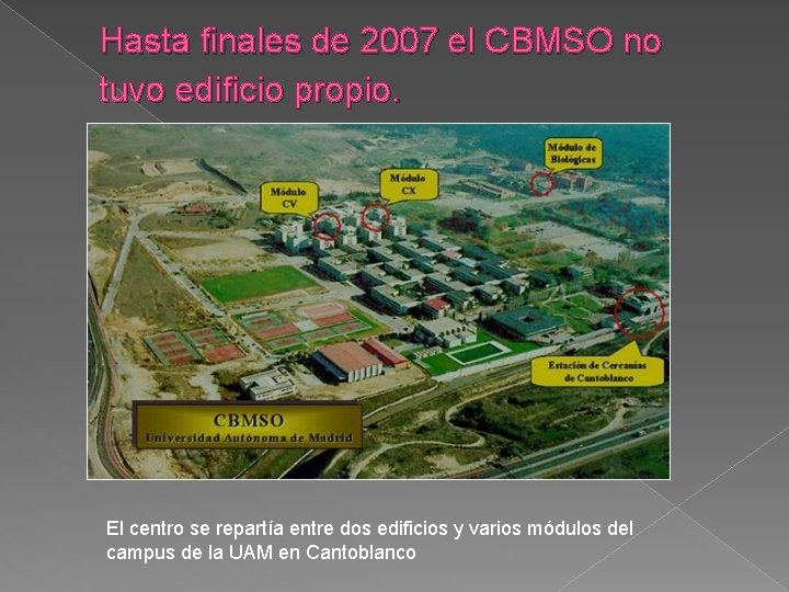 Arquitectura de Seguridad en el CBMSO Centro mixto