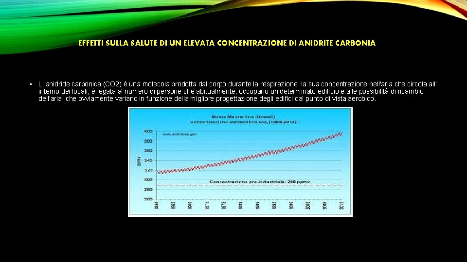 FORMULA CO 2 Lanidride carbonica stata scoperta nel