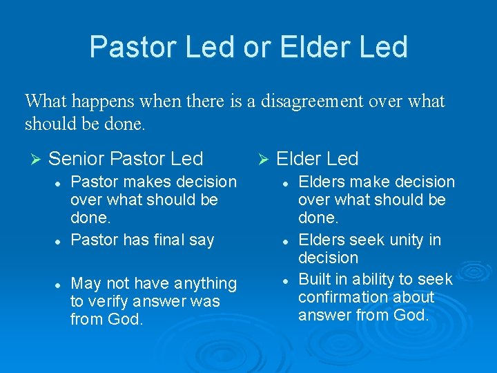 Leadership in the Body of Christ Building Up