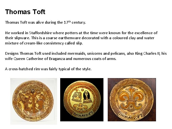 Subverting the Motto Thomas Toft 17 th Century