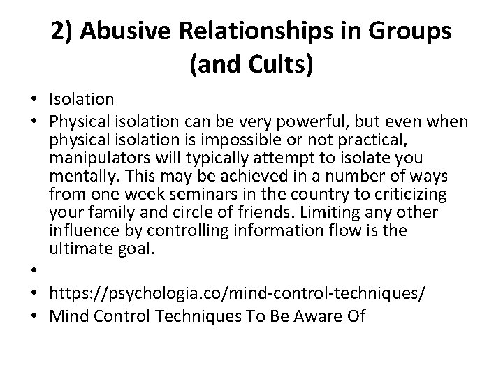 Mind Control and How to Stop it Presenter