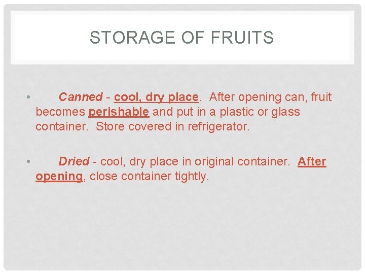 FRUIT LECTURE BOTANICAL NAMES OF FRUITS Pomes Smooth