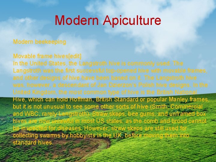 Busoga Apiculture Apiculture Bee keeping The farming of