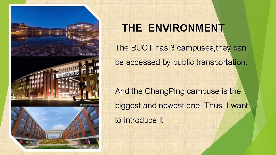 THE ORDER BRIEF INTRODUCTION THE HISTORY OF BUCT