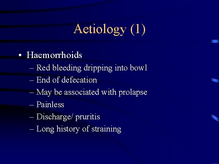 Investigation of Lower GI bleeding Carey Gall Colorectal