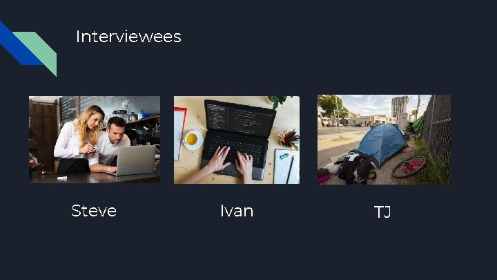 Neighborhood Needs Different perspectives on how people feel