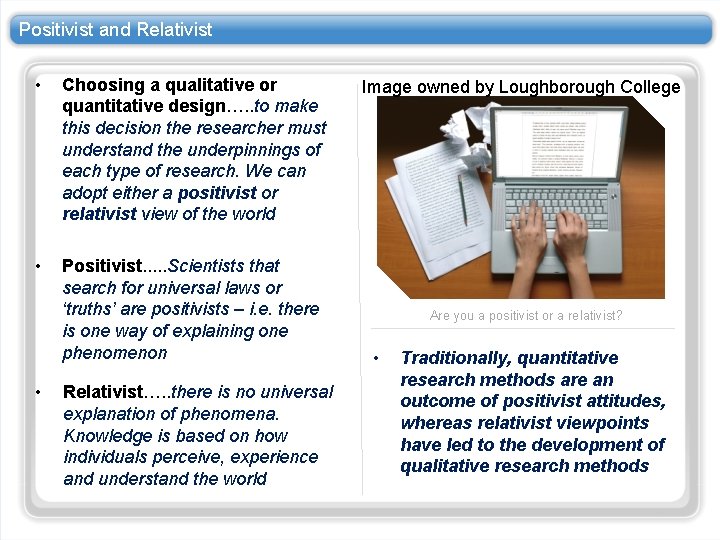 Research Design Part I Research Design Practitioner Research