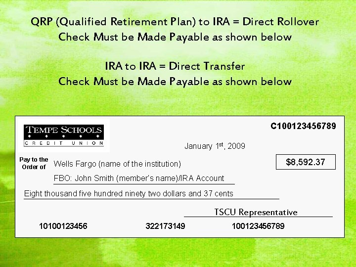 Back to Basics Individual Retirement Accounts IRAs January