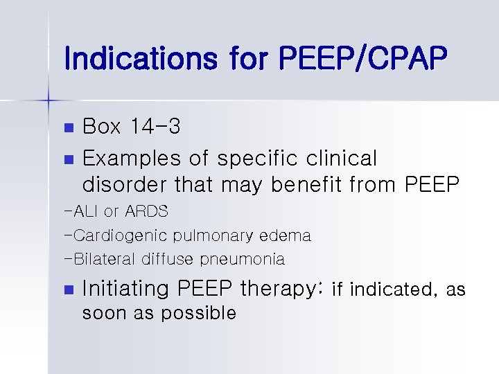 Basics of Oxygen delivery Adjusting FIO 2 equation