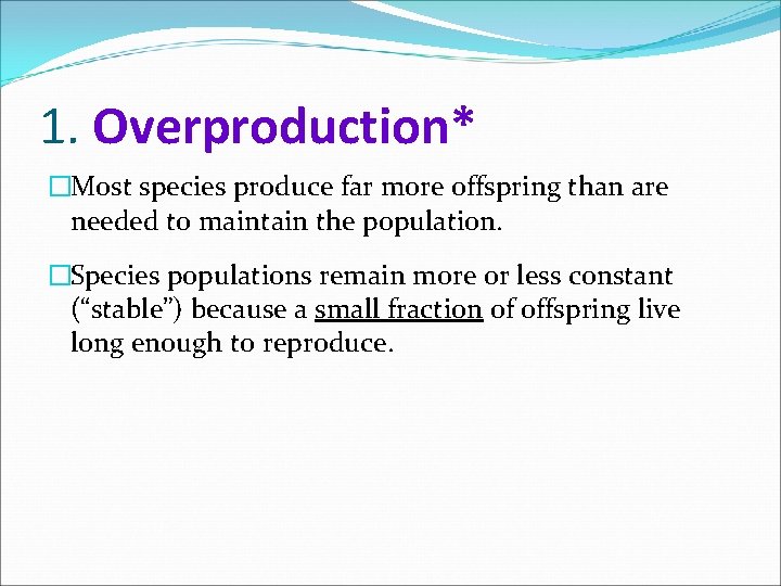 The Theory of Biological Evolution The Theory of